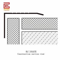China Stainless Steel Stair Nosing Trim for Concrete Steps 25-40mm Wide for sale