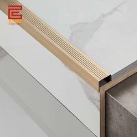 China Stainless Steel Stair Nosing Trim for Tile Step Edge Protection for sale