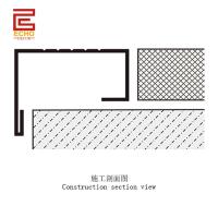 China Stainless Steel Stair Nosing Trim for Tile Step Edge Protection for sale