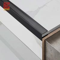 China Square Stair Nosing Trim Stainless Steel for Tiled Steps for sale