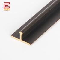 China Extruded Antique Brass T Profile Seamless T Shape Floor Transition Strips for sale