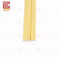 China Anodised Aluminum Tile Trim T Channel Tile Edging Strip For Tiles for sale