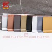 China Morden Skirting Board Profiles Black Interior Baseboard Trim Flat for sale