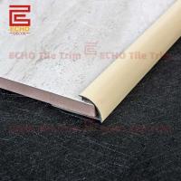 China 11mm Bullnose Edge Aluminum Tile Trim Wall Tile Angle Profiles for sale