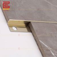 China 12.5mm Aluminum Straight Edge Tile Trim Tile Finishing Strip with Customized Thickness for sale