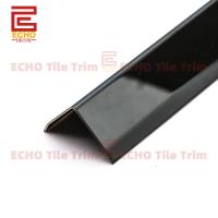 China Black Stainless Steel Tile Trim Corner Molding Beading For Tiles for sale