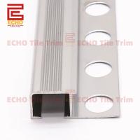China Square Nose Step Edge Trim Stair Nosing Trim Molding 12mm Enhance Safety with Anti Slip Design for sale