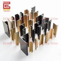 China Decorative Vinyl Baseboard Molding Shower Wall Panel Trim 10mm for sale