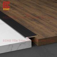 China Black Flat Metal Floor Transition Strip Door Threshold Strips 4 in for sale