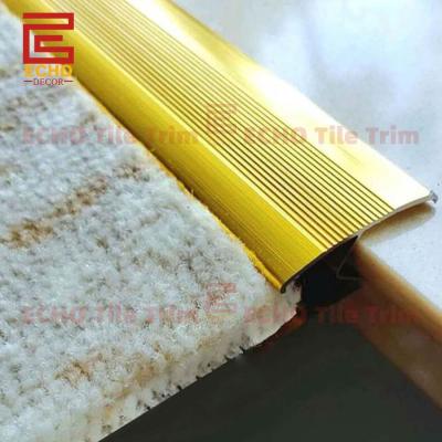 China Carpet Trim Metal Carpet To Flooring Trim Carpet Z Bars For Doors for sale