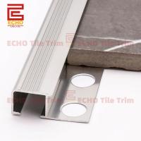 China Safety Commercial Metal Square Stair Nosing Trim | Staircase Edge Protection for sale