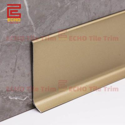 China Wall Baseboard Trim Cover Skirting Board Profiles For Wood Floors for sale