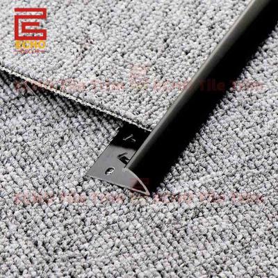 China Flooring Long Carpet Edging Strips Carpet Trim Metal Molding 2m for sale