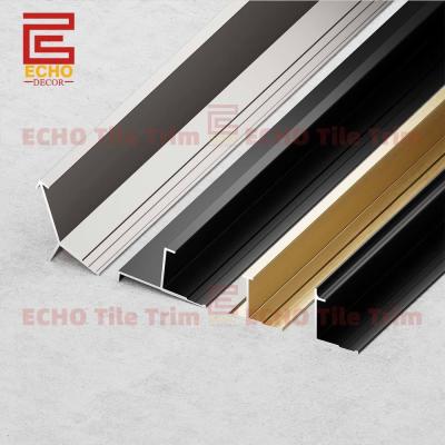 China Aluminum Wall Board Trim Bathroom Wall Panel Trim PVC Panel Edge Trim for sale