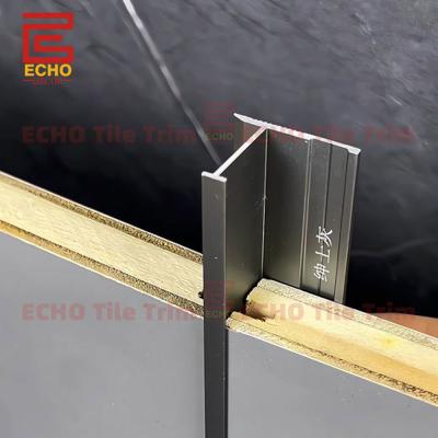 China Premium Metal Wall Panel Trim 10mm Corner Edge Trim For Wood Paneling for sale