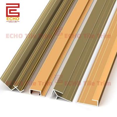 China Wood Paneling Aluminum Trim Top Edging Wall Panel Trim Profile for sale