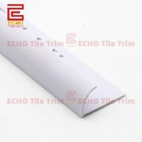 China Quarter Round PVC Edge Tile Trim 10mm White Tile Edge Protector for sale