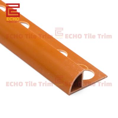 China Plastic Quadrant Edge Tile Trim Colours Tile Edging Strip For Tiles for sale