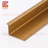 China Stainless Steel Tile Trim gap between tile to tile edging Transition for sale