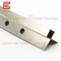 China SS Outside Corner Molding Stainless Steel Tile Trim Beading For Tiles for sale
