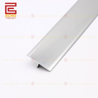 China Laminate Vinyl Flooring Aluminum T Molding Floor Transition Strips for sale