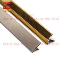 China Durable Metal T Bar Floor Transition Strips For Tiles And Wood Flooring for sale
