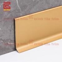 China Interior Wall Skirting Board Covering Gold Skirting Board Profile for sale