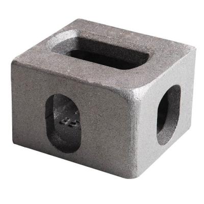 China SCW 480 High Tensile Strength Corrosion-Resistant Corner Fitting for Shipping Containers with ISO 1161 Standard for sale