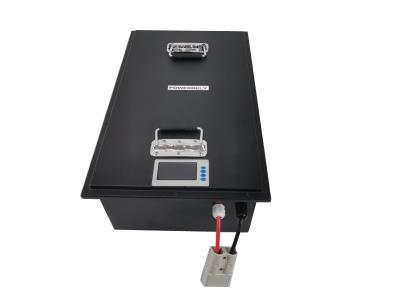 China SNMP Display Powersports Lithium Battery 5kWh 51.2V 100Ah for Golf Carts UTV ATV with 6000+ Cycles for sale