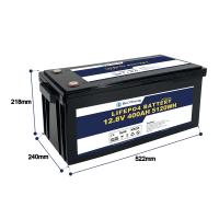 China Bely Energy Custom 12V 400Ah LiFePO4 Battery for Golf Carts Boat UPS 5000 Cycles for sale
