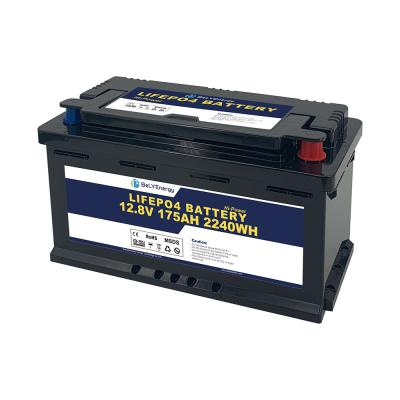China Bely Energy 12V 175Ah LiFePO4 Lithium Battery Bluetooth Self-Heating for Scooter Marine Medical for sale