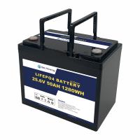 China Bely Energy 24V 50Ah LiFePO4 Battery with Bluetooth for Solar RV Marine for sale