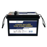 China IP65 12V 210AH Battery With CAN/RS485 Interface For Solar Energy System for sale