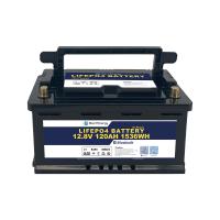 China Bely 12V 120Ah LiFePO4 Battery for Solar System Marine RV with 100A BMS for sale