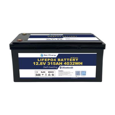 China Portable 12V 315Ah LiFePO4 Battery for RV Marine Medical Refuge Boat for sale
