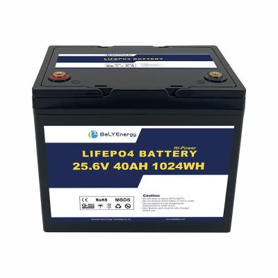 China Bely Energy Customized 24V 40Ah LiFePO4 Battery for UPS Medical Communication Station for sale