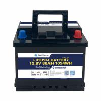 China BeLY 12V 80Ah LiFePO4 RV Battery with 3000+ Cycles and IP65 Protection for Marine and Vehicle Applications for sale