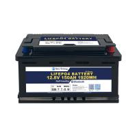 China 1920Wh 150Ah LiFePO4 RV Battery - 12.8V Lithium Iron Phosphate with IP65 Protection for Solar and Marine Applications for sale