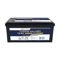 China IP65 12.8V 400Ah Lithium RV Battery M8 Terminal Low Self Discharge 3% Per Month for sale