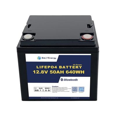 China Bluetooth Lithium Battery 12V50Ah With And 50A Continuous Charge Current for sale