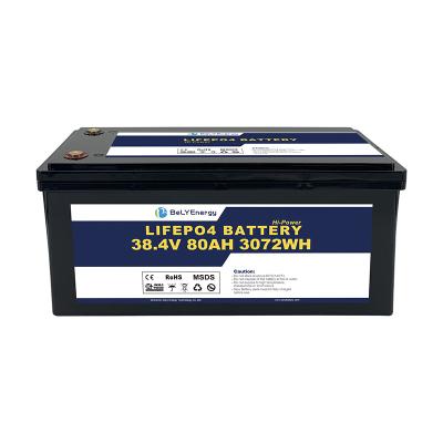 China BeLY LFP-36V80AH 3072Wh LiFePO4 Battery for Marine & Solar Applications | 36V 80Ah Fast Charging for sale