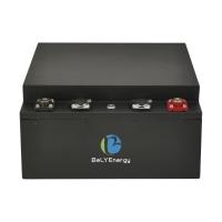 China 12V 230Ah Metal Case Underseat Lithium Battery with Bluetooth and Internal Heating for RV Caravan for sale