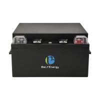 China 12V 230Ah Metal Case Underseat Lithium Battery with Bluetooth and Internal Heating for RV Caravan for sale