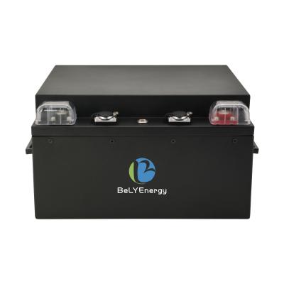 China 12V 230Ah Metal Case Underseat Lithium Battery with Bluetooth and Internal Heating for RV Caravan for sale