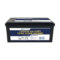 China Lithium Battery 12V 315AH With BT And Internal Heating For RV Caravan for sale