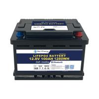 China 12V 100Ah LiFePO4 Battery with Bluetooth and Self-Heating for RV Energy Storage for sale