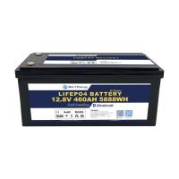 China LiFePO4 Lithium Battery 12V 460Ah with 200A BMS Bluetooth Self Heating for sale