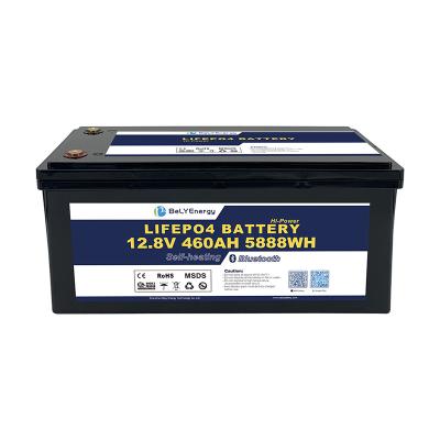 China BeLY 12V 460Ah LiFePO4 Battery IP65 Waterproof Long Life for RV Marine Solar for sale