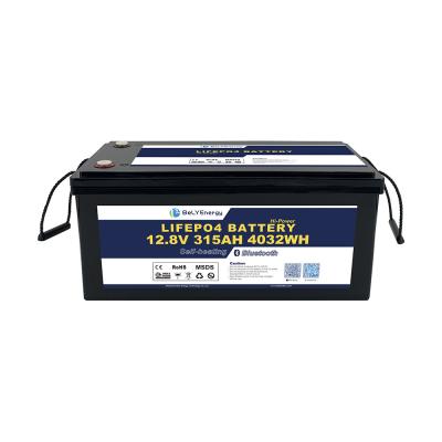 China Deep Cycle LiFePO4 Battery 12V 315Ah with Bluetooth and Internal Heating for Energy Storage for sale