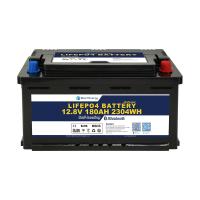 China BeLY 12V 180Ah LiFePO4 Deep Cycle Battery with BMS - IP65 Waterproof for Solar Storage and Electric Vehicles for sale